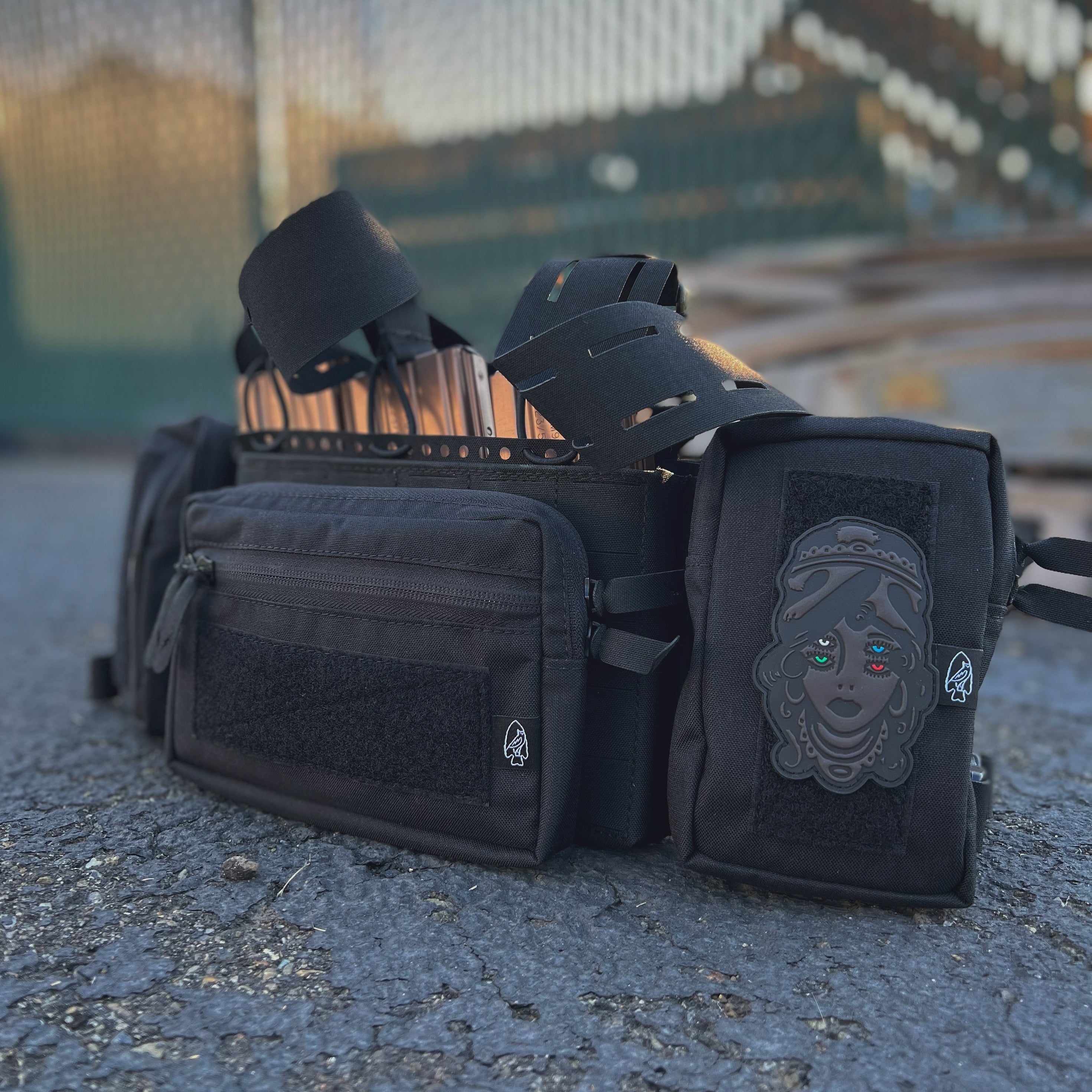 Ex Umbris Design Chest Rig Black – Dagr and Nott